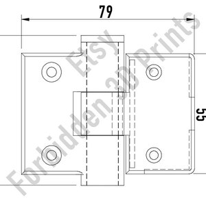 2pcs Replacement Hinges for Keter Store It Out XL SH1 SH2 SH3 - Etsy