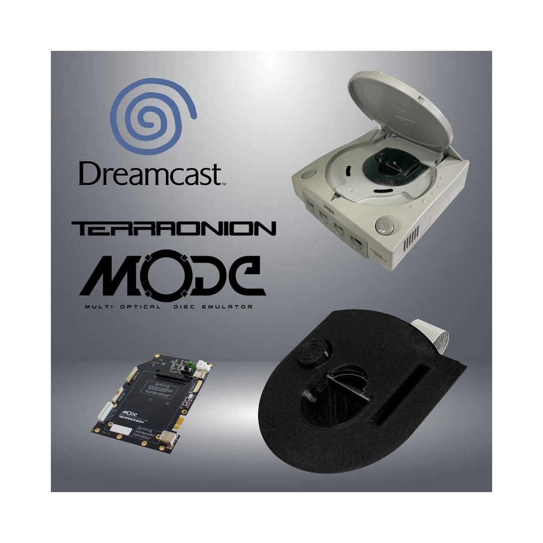 Sega Dream Cast Terraonion MODE ODE 3D Printed Mount SD Card Extension - Etsy UK