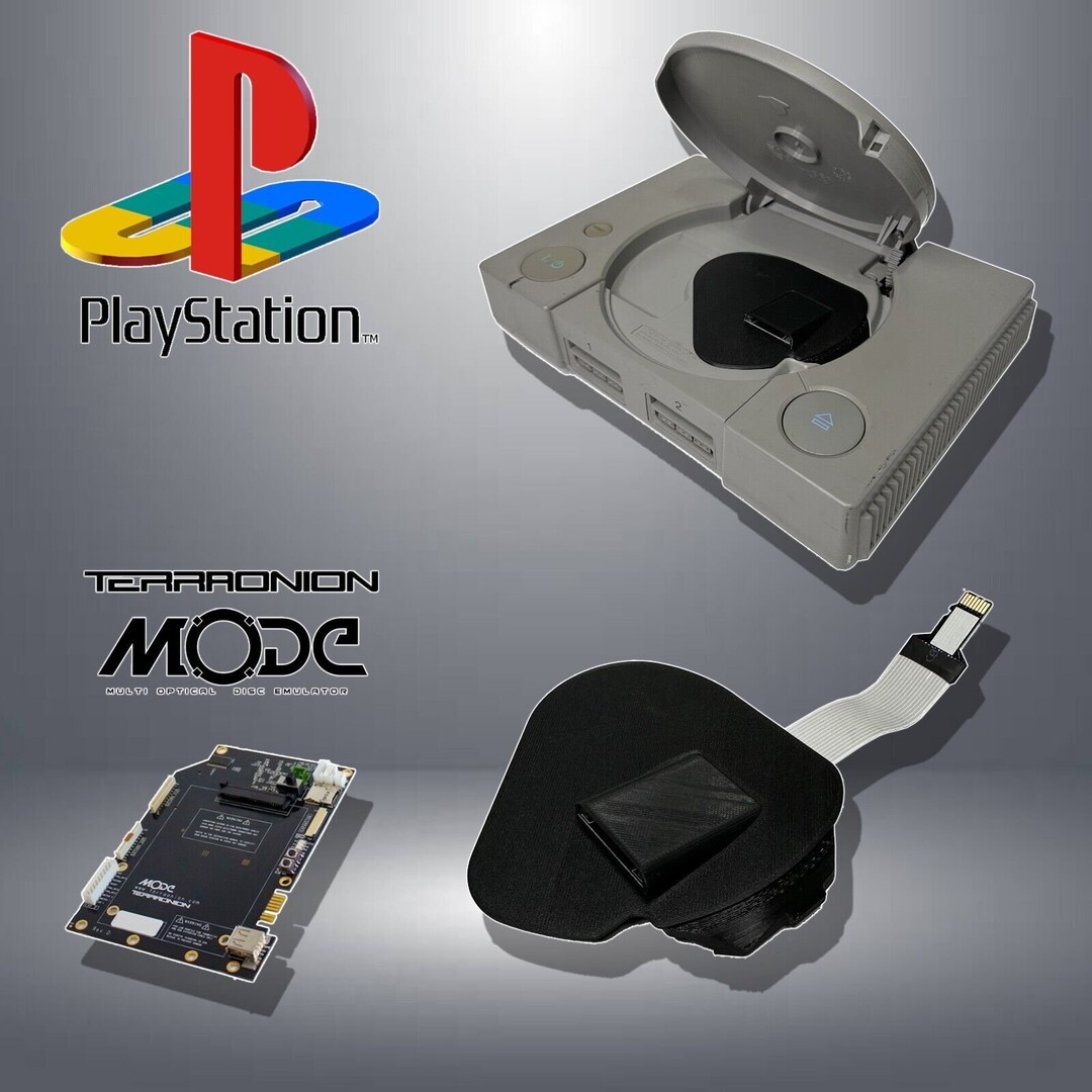 PS1 Playstation 1 Terraonion MODE ODE 3D Printed Mount - Etsy