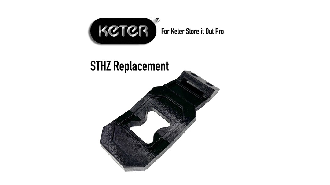Keter Store It Out Pro Padlock Lock Hinge Replacement Storage Unit STHZ ...
