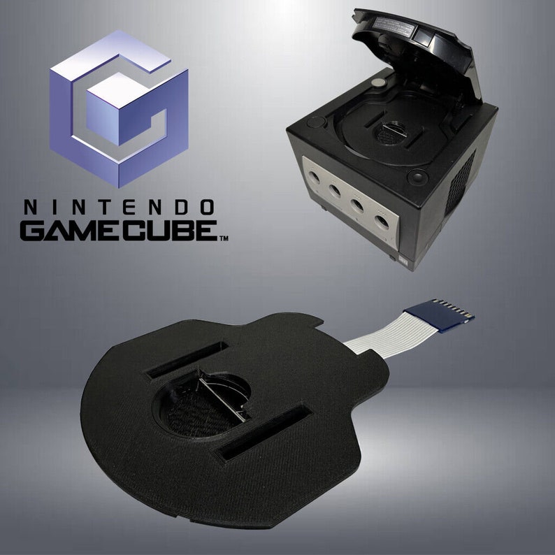 Gcloader SD Mount Gamecube 3D Printed Mount Support Cover - Etsy