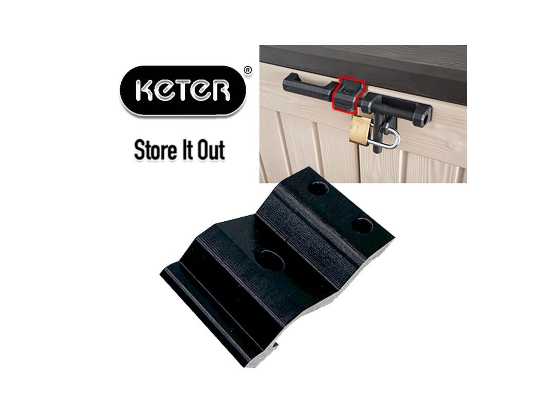 Keter Store It Out Lid Locking Latch Replacement Strong Weather ...