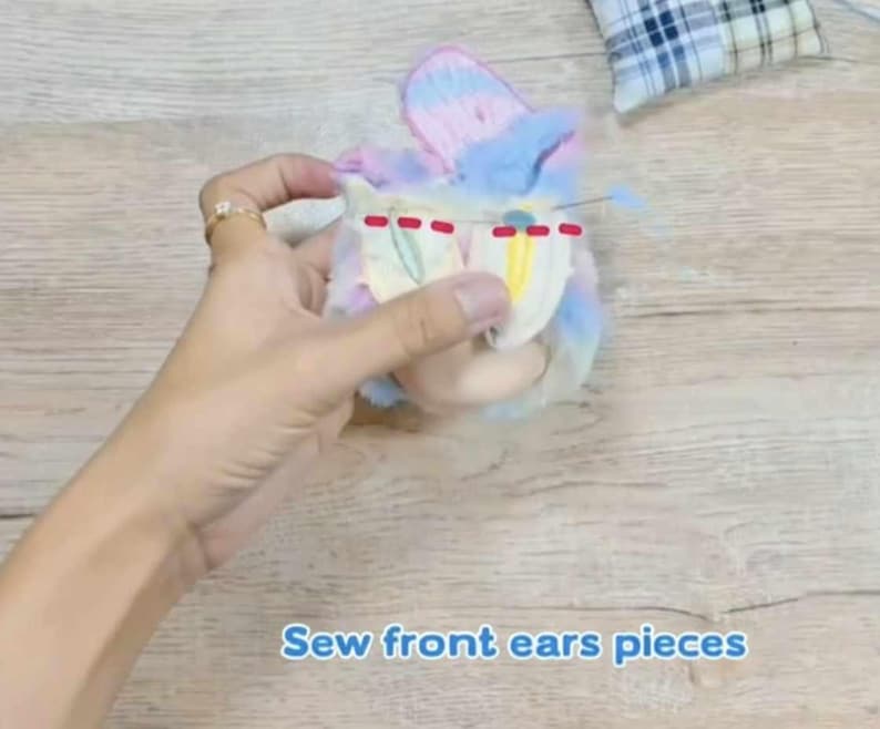 Custom Plush Doll Sewing Pattern: DIY Cartoon Art (printable PDF) - Etsy