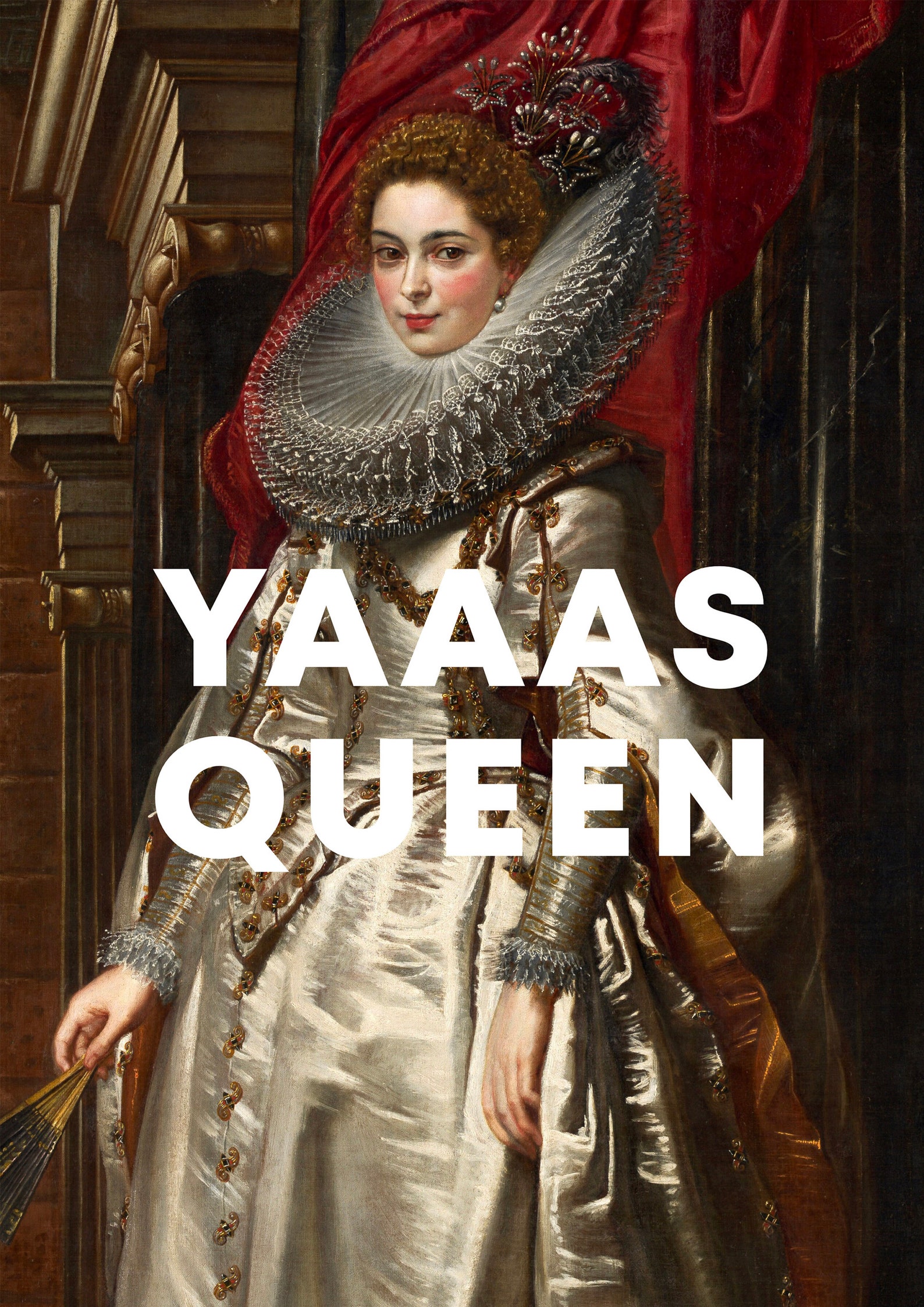 Yaaas Queen Print / Art Print / A5 A4 A3 / Wall Art / | Etsy