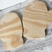 Blank Wooden Jumbo Mittens- Blank Wood- Cutout- Crafts- Mittens ...