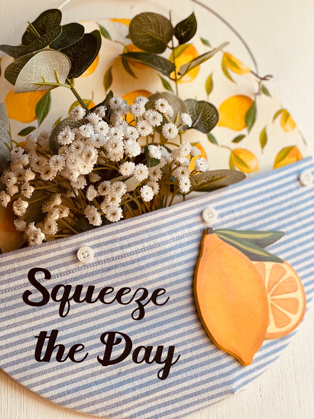 Squeeze the Day Iron on Decal - Etsy