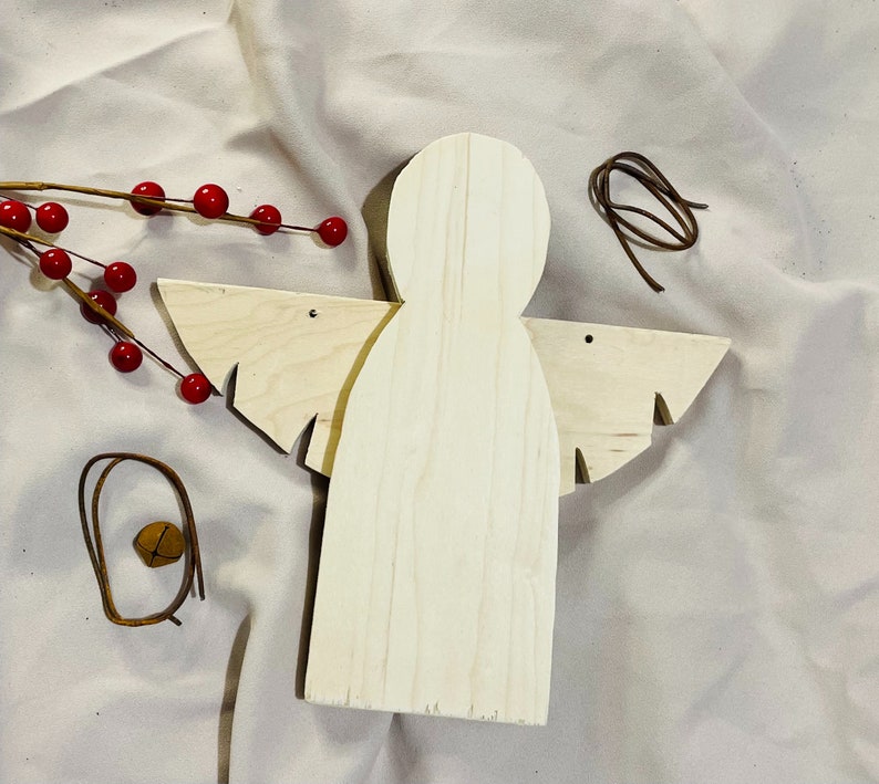 Unfinished Wood Angel Kit - Etsy
