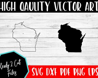 Laser Cut Files Wisconsin - Etsy