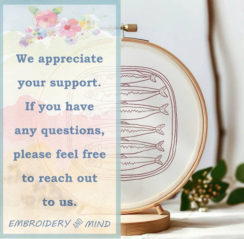 Printable Sardines in Can Hand Embroidery Pattern, Sardine Tin Art ...