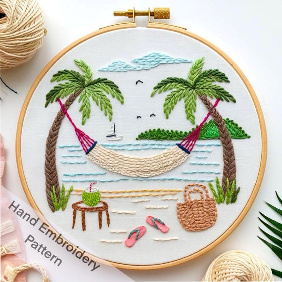 Summer Embroidery Designs