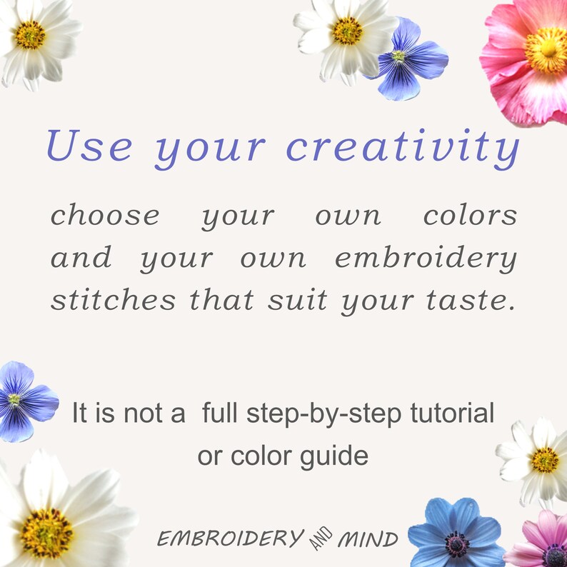 Cherry Blossom With Bird Hand Embroidery PDF File Digital Download ...