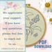 Printable Beautiful Flowers With Butterfly and Bee Hand Embroidery ...