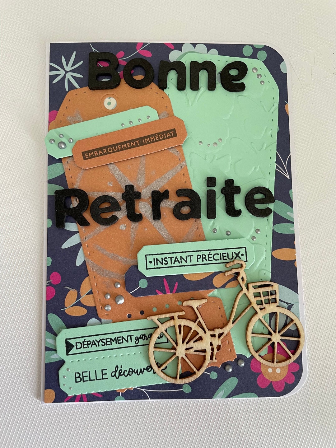 Carte à offrir Carte bonne retraite Départ en retraite - Etsy France