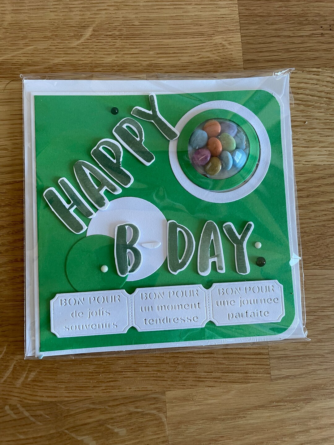 Birthday Card With Smarties Original Birthday Card Girls or Boys Cards ...