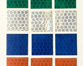 2.0 Inch Round Dots Prismatic Retro Reflective Decal High Intensity ...