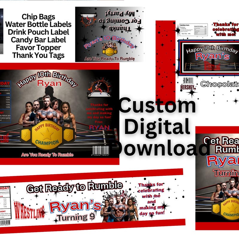 Wwe Candy - Etsy