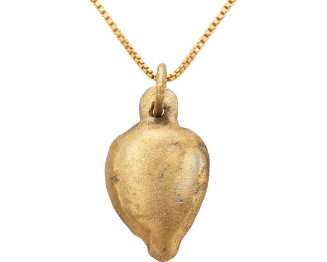 Good Ancient Viking Heart Pendant Necklace, 9th-10th Century AD. Charm ...