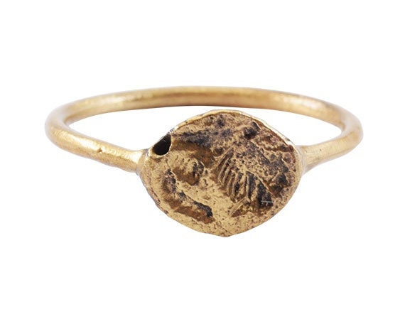 Ancient Roman Signet Ring, 1st-4th Century AD, Size 8… - Gem