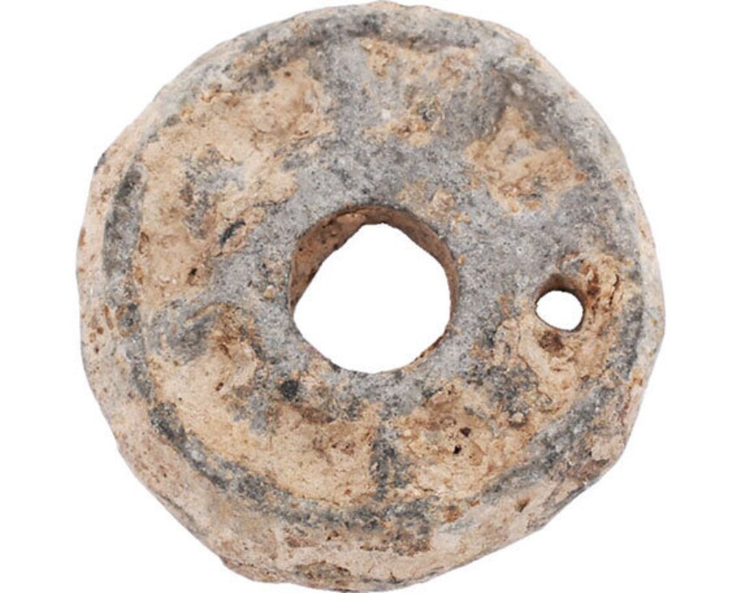 Ancient Roman Mystical Spindle Whorl 1st-3rd Century AD. - Etsy