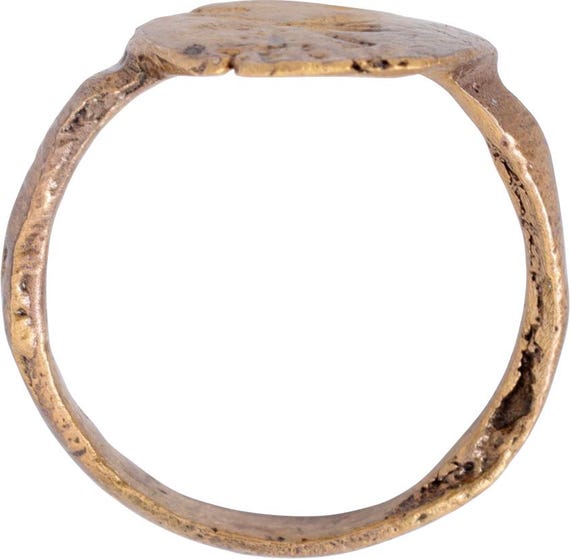 Ancient Roman Ring, 2nd-3rd Century AD, Size 7 1/2 - Gem