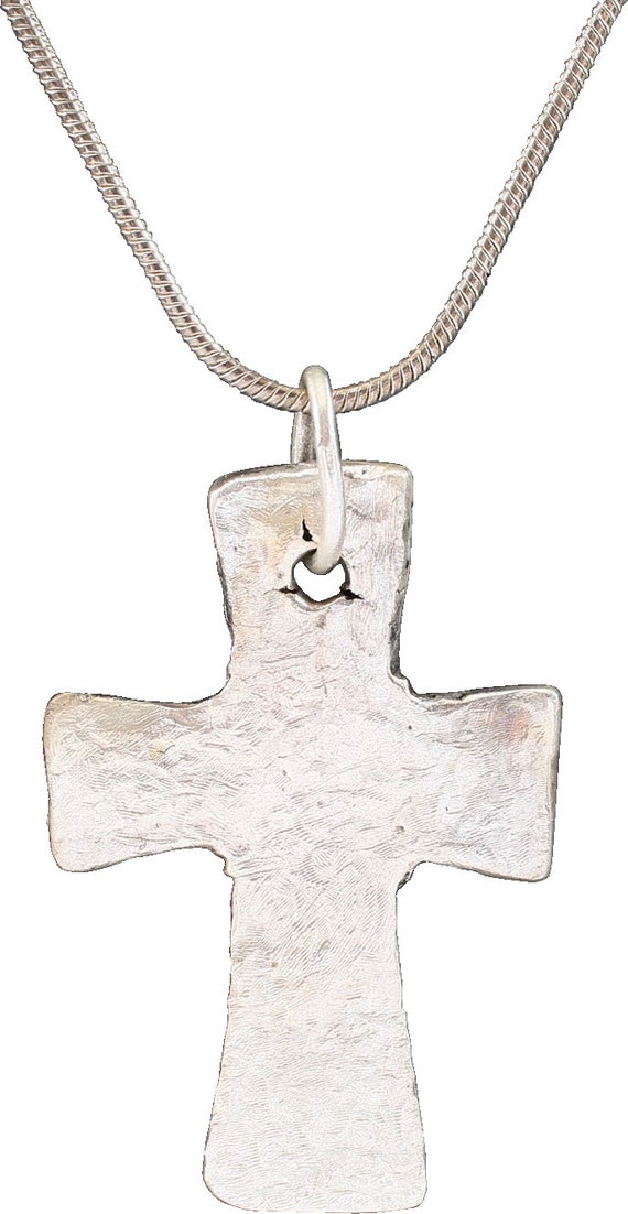 Antique Spanish Colonial Cross, 17th-18th Century - Gem