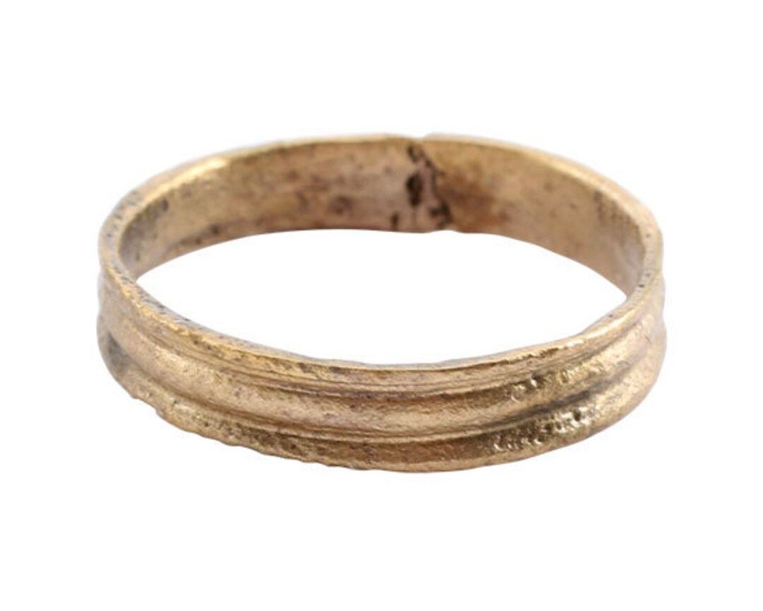 Ancient Viking Warriors Wedding Ring, 850-1050 AD, Size 11 1/4 ...