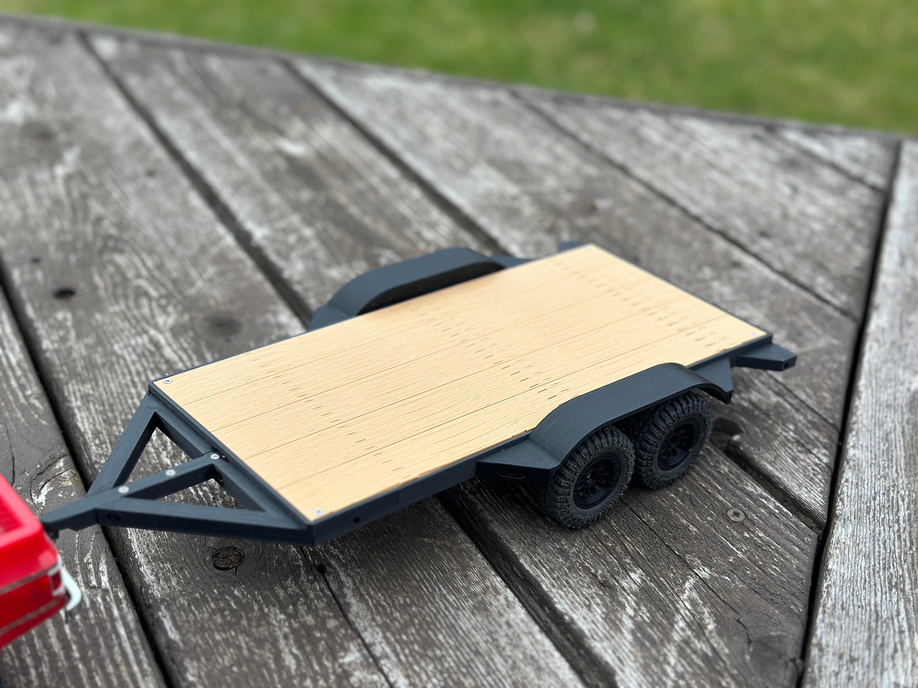 Trailer for the TRX4-M and Other 1/18 Crawlers (tires Included) - Etsy