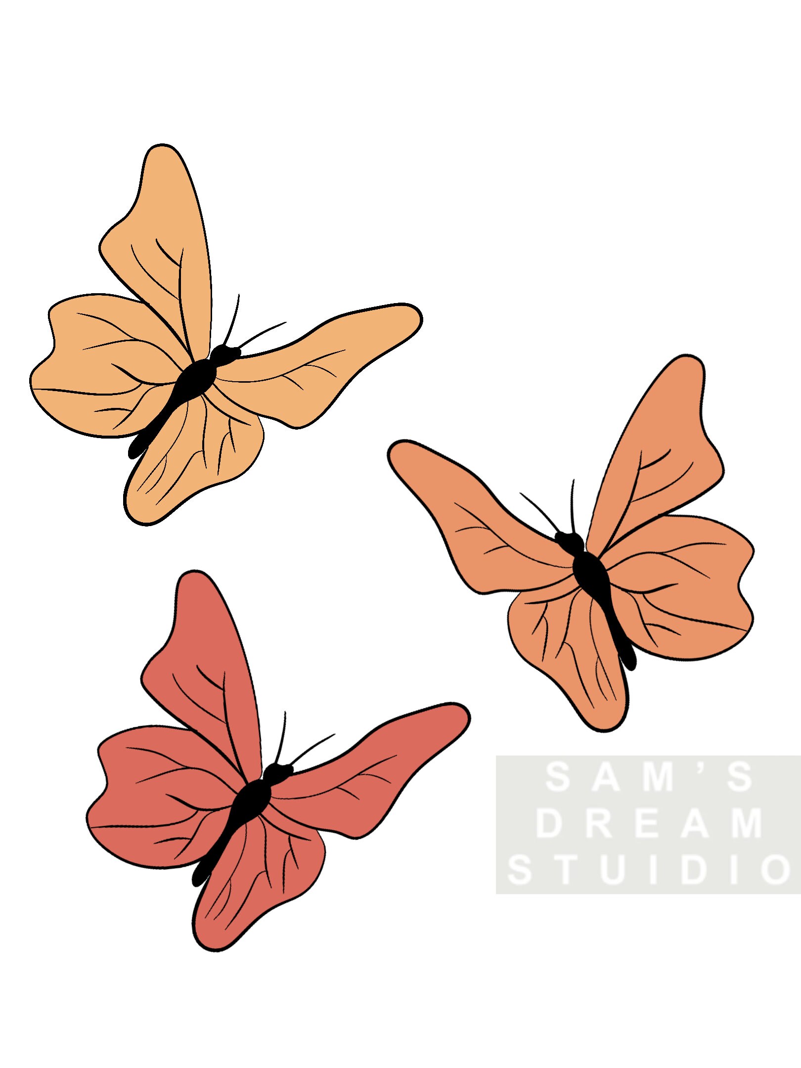 Butterfly Instant Download - Etsy