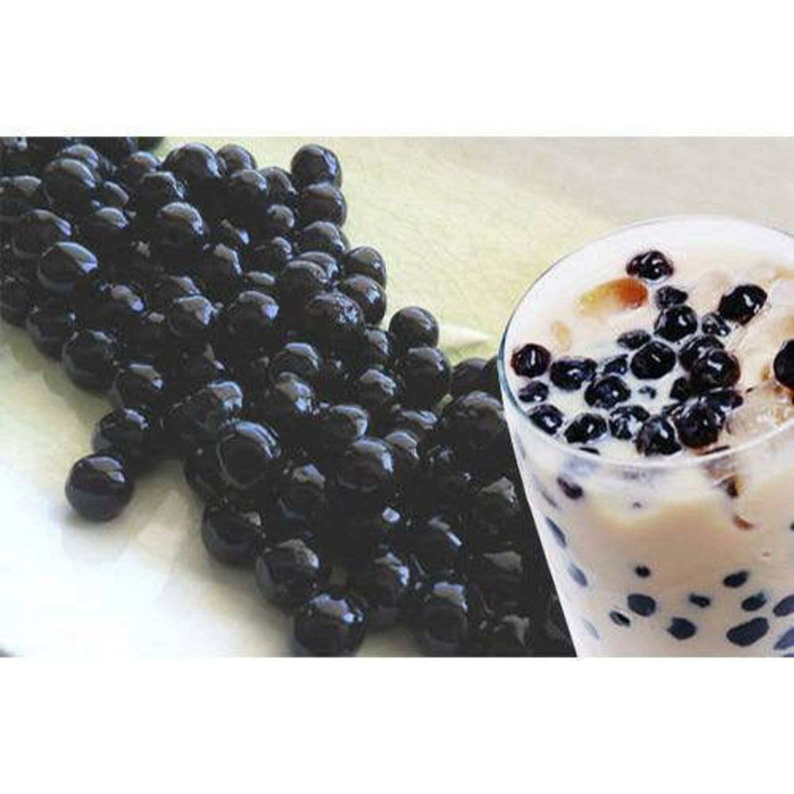 Boba Pearls Brown Sugar Tapioca Green Tea Regular Lychee Etsy