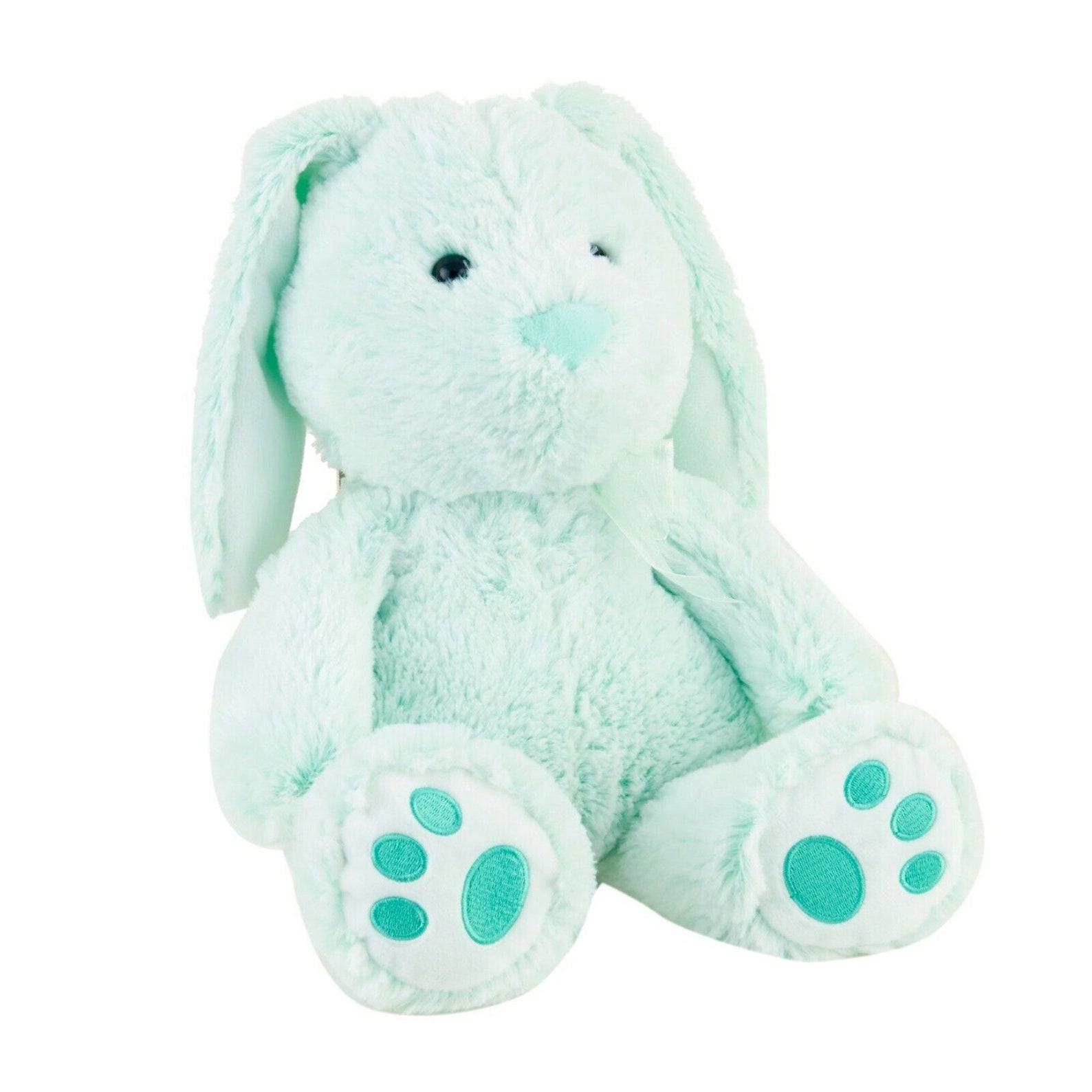 New Mint Green Bunny Plush Stuffed Animal W/ Floppy Ears 13in | Etsy