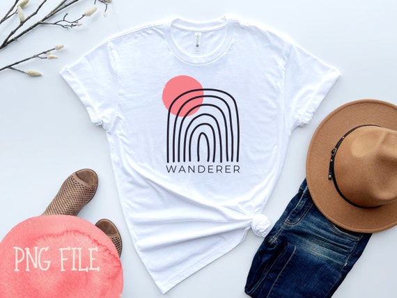 Wanderer Graphic PNG - Etsy