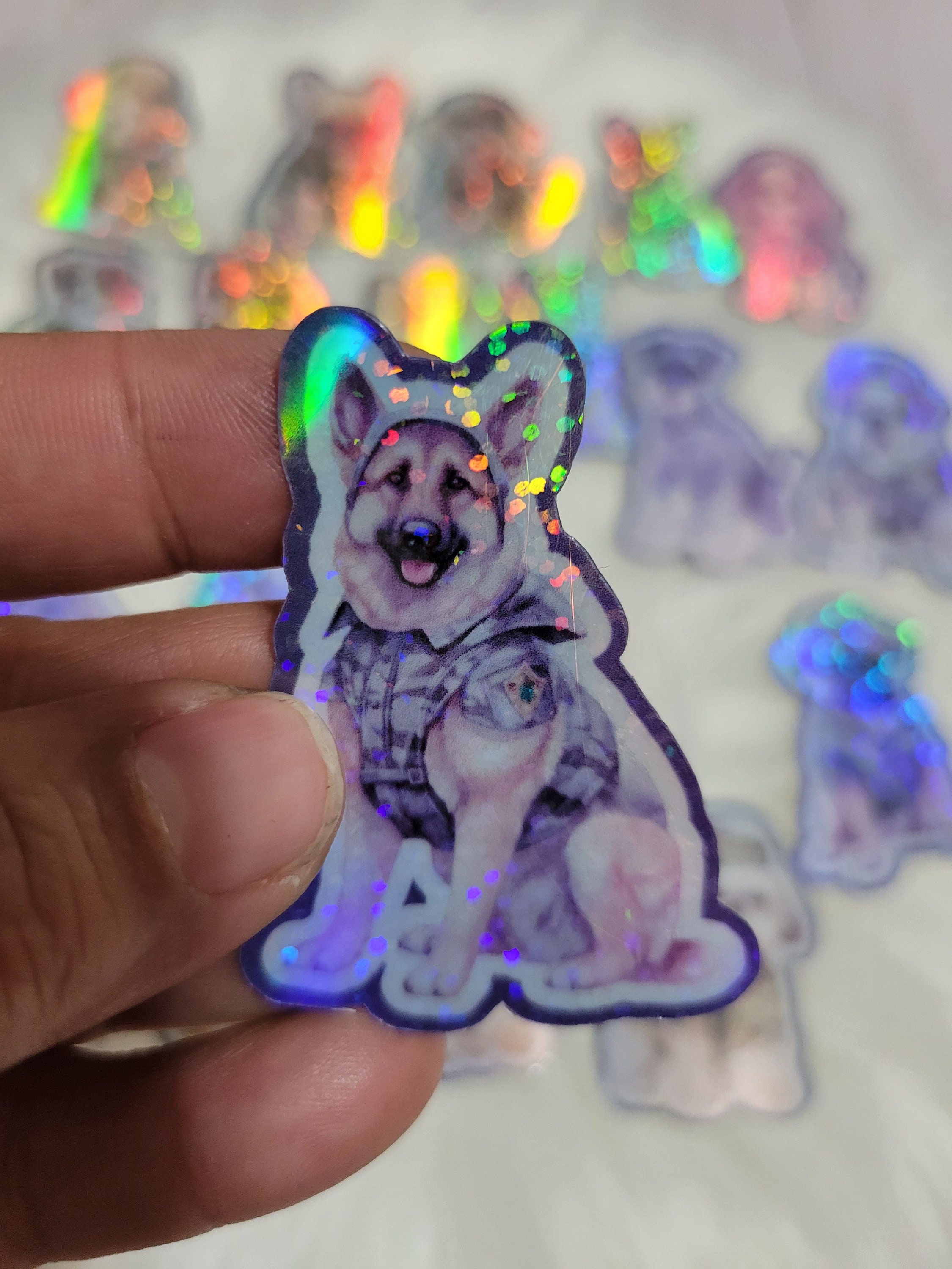 Army Pup Sticker Set - Etsy