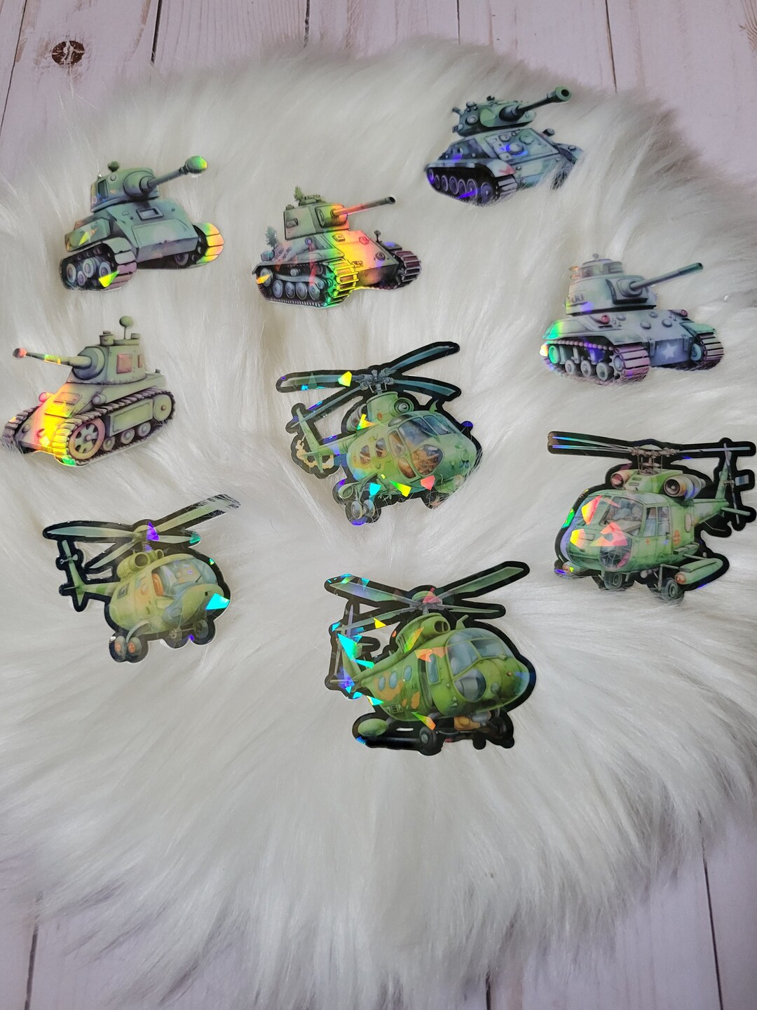 Army Tanks and Choppers Sticker Set - Etsy