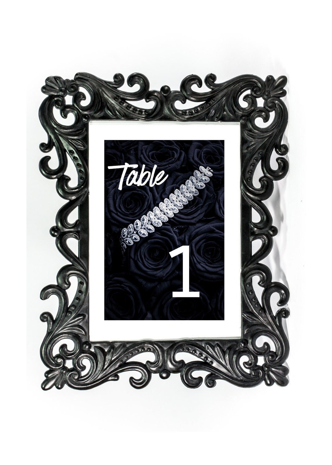 Wedding Reception Table Numbers - Etsy