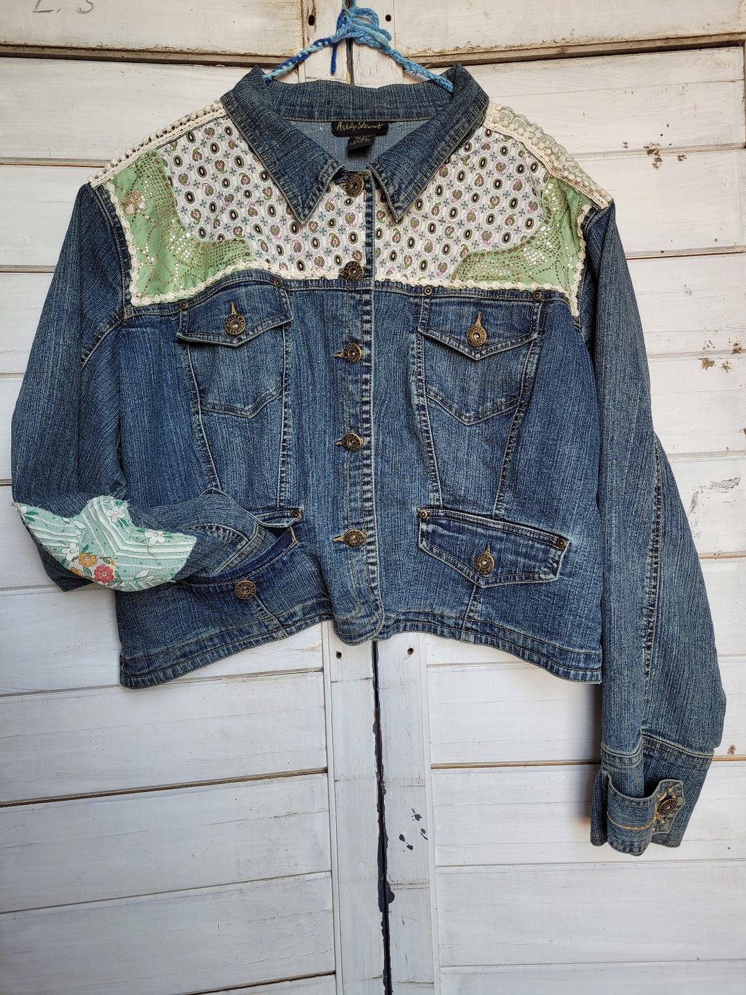 Women's Denim Mint Jacket 18W - Etsy