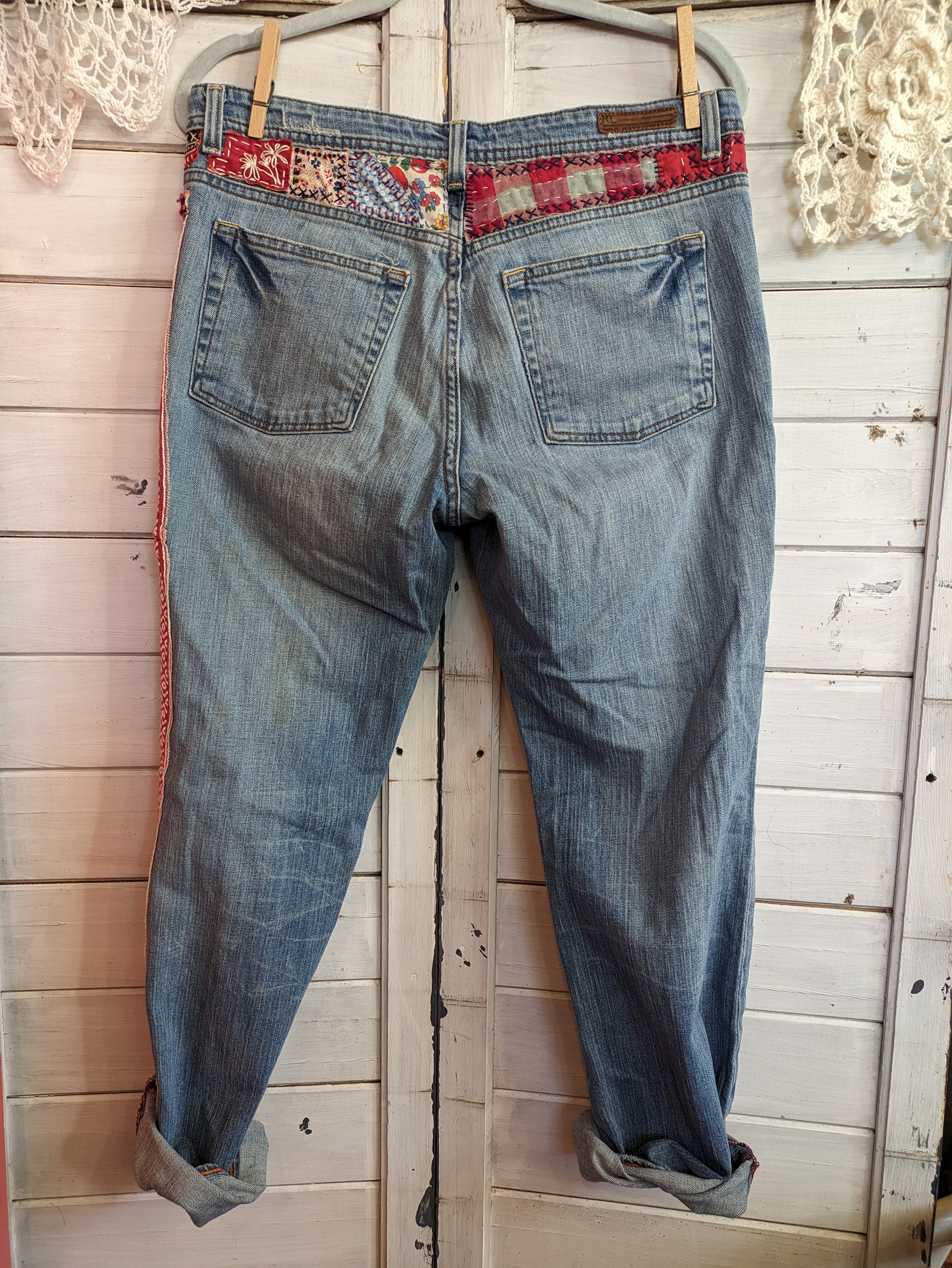 Ralph Lauren Women's Denim Southwest Upcycle Jeans, Size 12 - Etsy