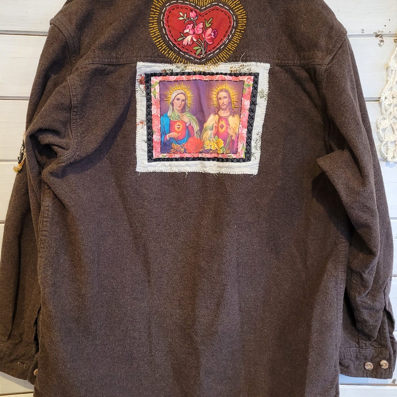 Jesus Button Shirt - Etsy