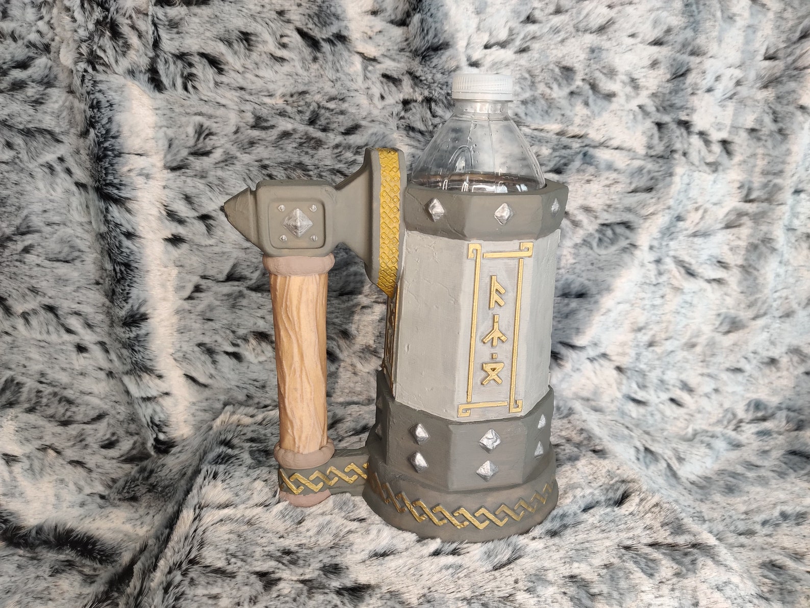 The Dwarf Mug Dwarven Larp Mug Cosplay Prop Free Etsy