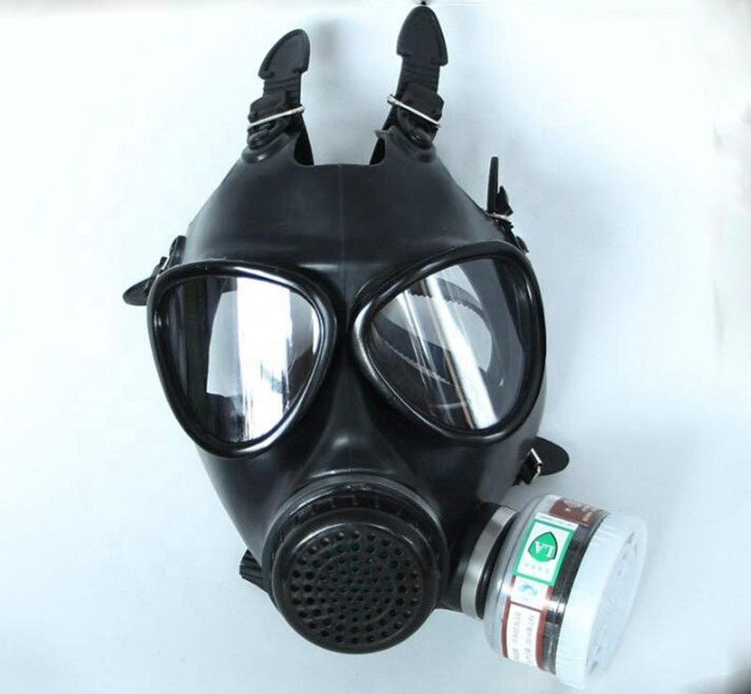 TACTICAL REAL Gas Mask Survival Prepping Mask for Smoke, Preparedness ...
