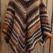 PDF Crocheted 4 Point Poncho, Crochet Pattern - Etsy