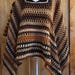 PDF Crocheted 4 Point Poncho, Crochet Pattern - Etsy