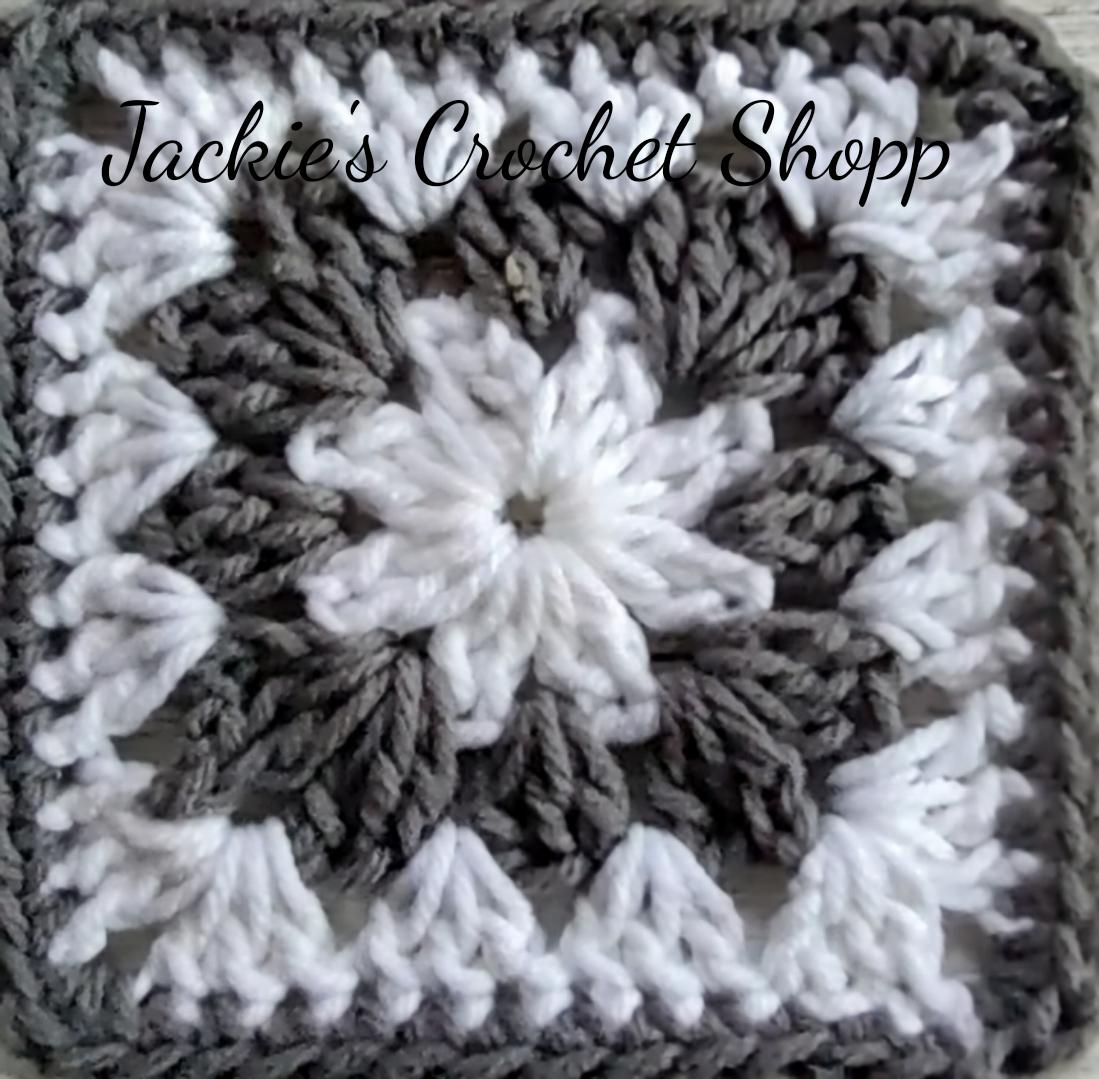 Fancy Granny Square Crochet Pattern: DIY Craft (PDF Pattern - Etsy