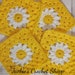 PDF Daisy Granny Square, Granny Square Pattern, Birthday Gift, Mom Gift ...