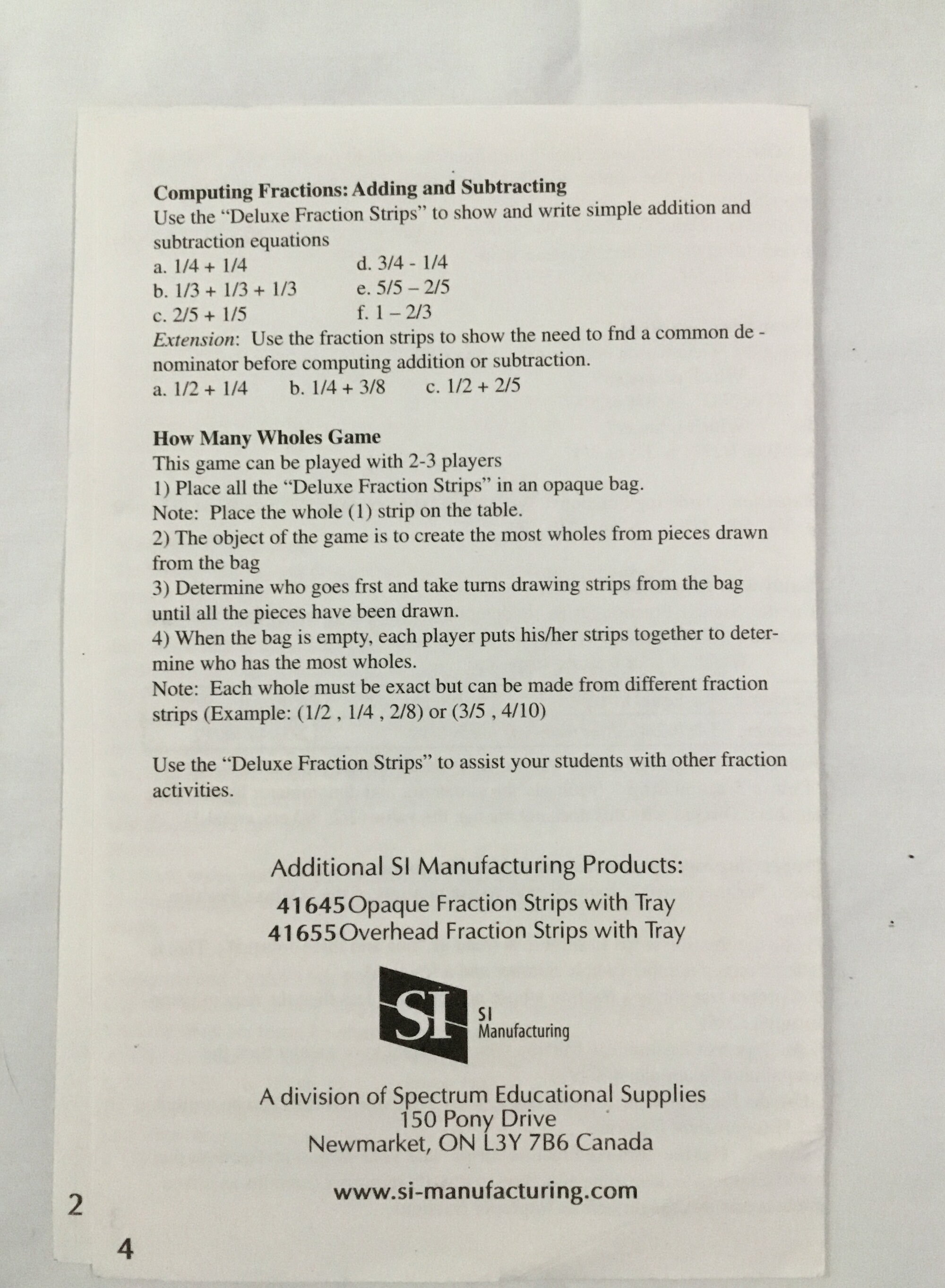 Math Manipulatives - Fraction Strips, Decimal Strips, Percentage Strips ...