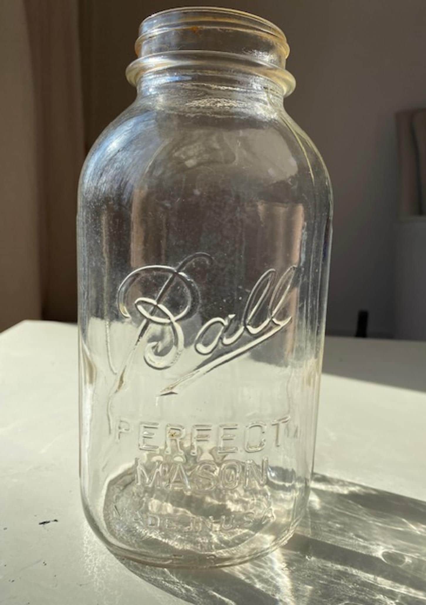 Vintage 1960s Ball Perfect Mason Jar Made in the U S A E13 - Etsy