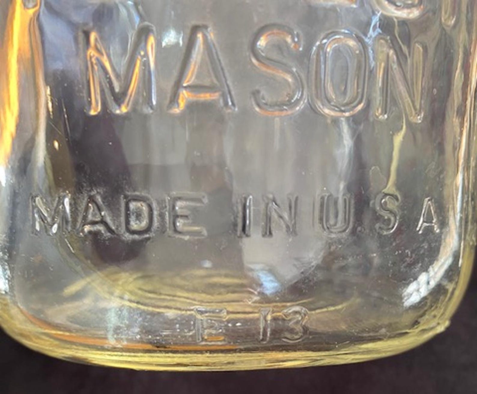 Vintage 1960s Ball Perfect Mason Jar Made in the U S A E13 - Etsy
