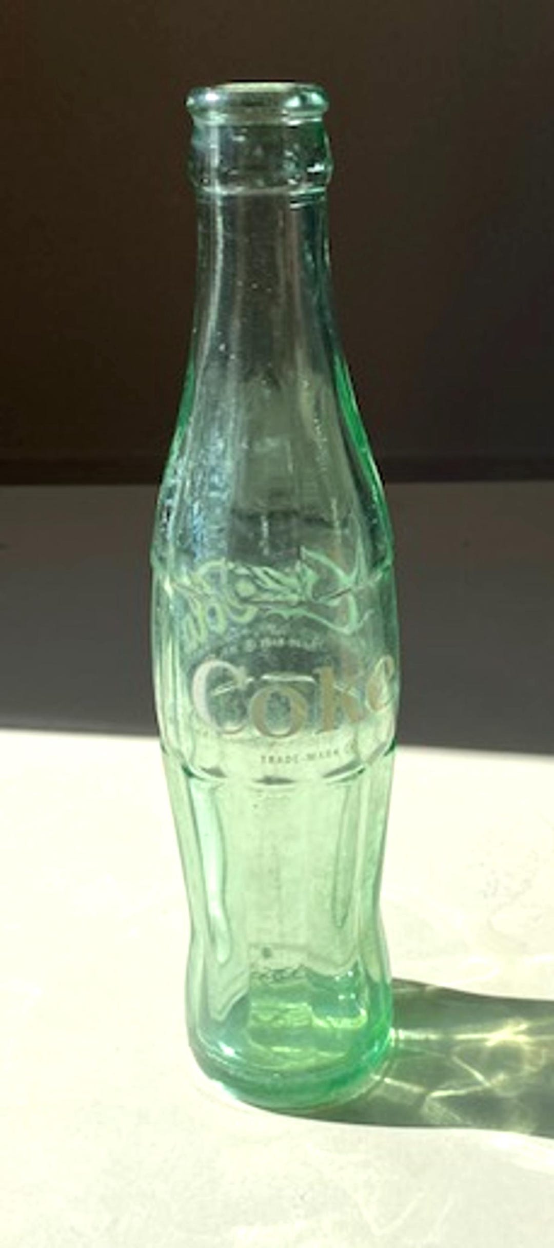 Vintage 1960s Coca Cola, Coke Green Glass Bottle 10 FL OZ Marked LG on ...