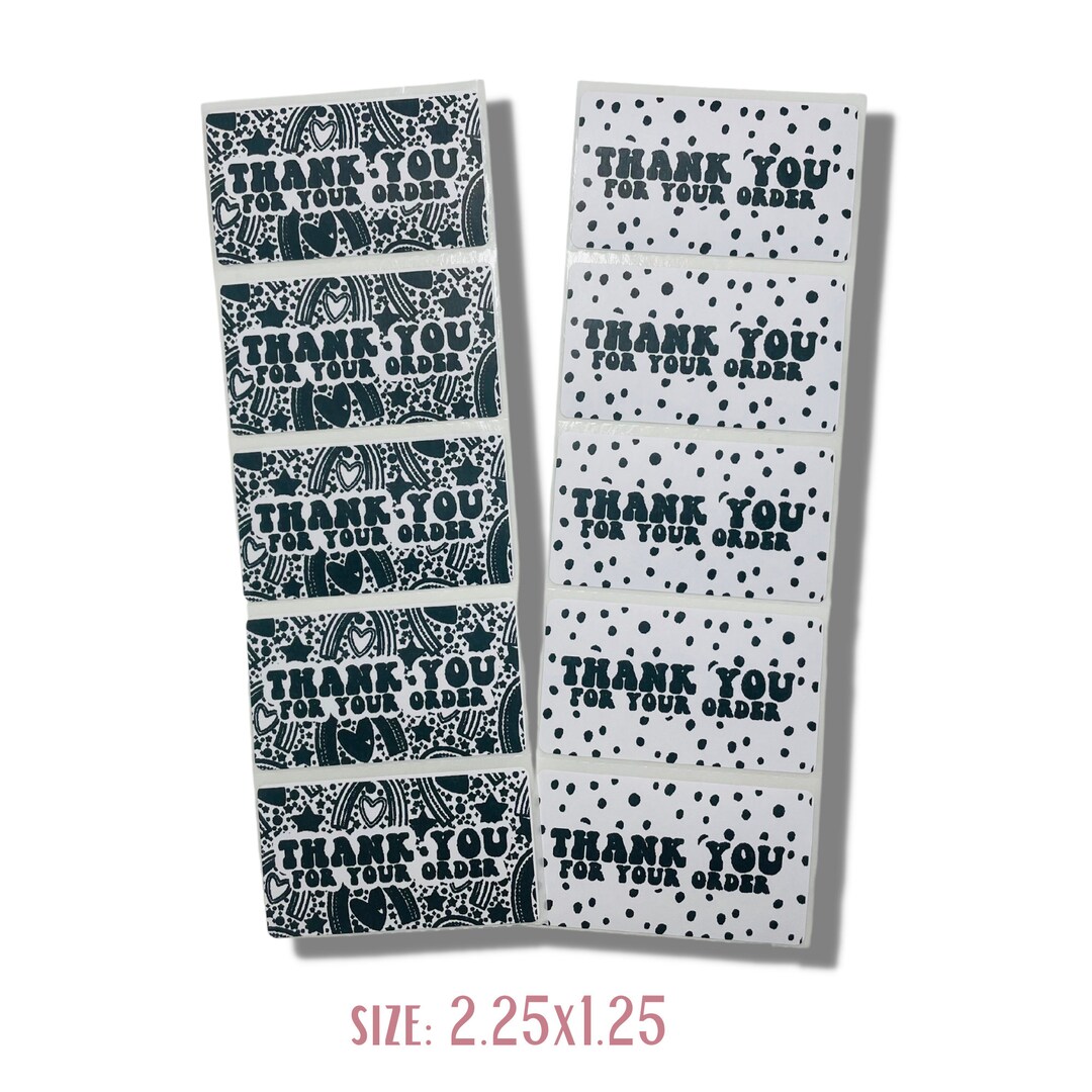 Cute Packaging Stickers, Stickers for Small Business, Thank You ...