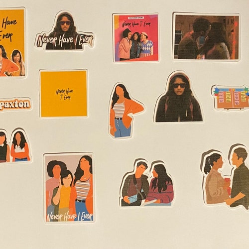 Never Have I Ever Sticker Pack - Etsy