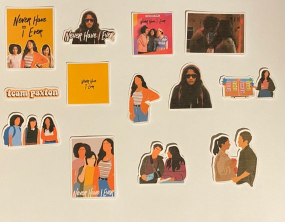 Never Have I Ever Sticker Pack - Etsy